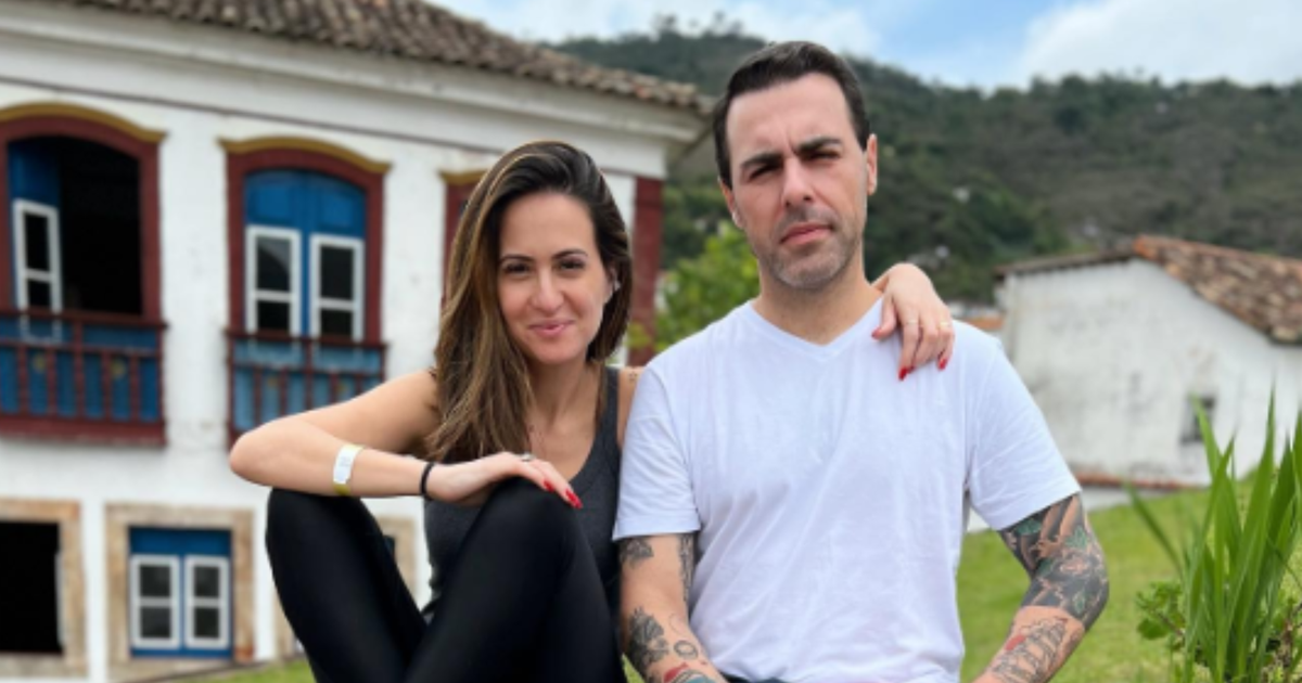 Marcela Rahal é trocada pelo marido, Rafael Colombo, no Flow News ...