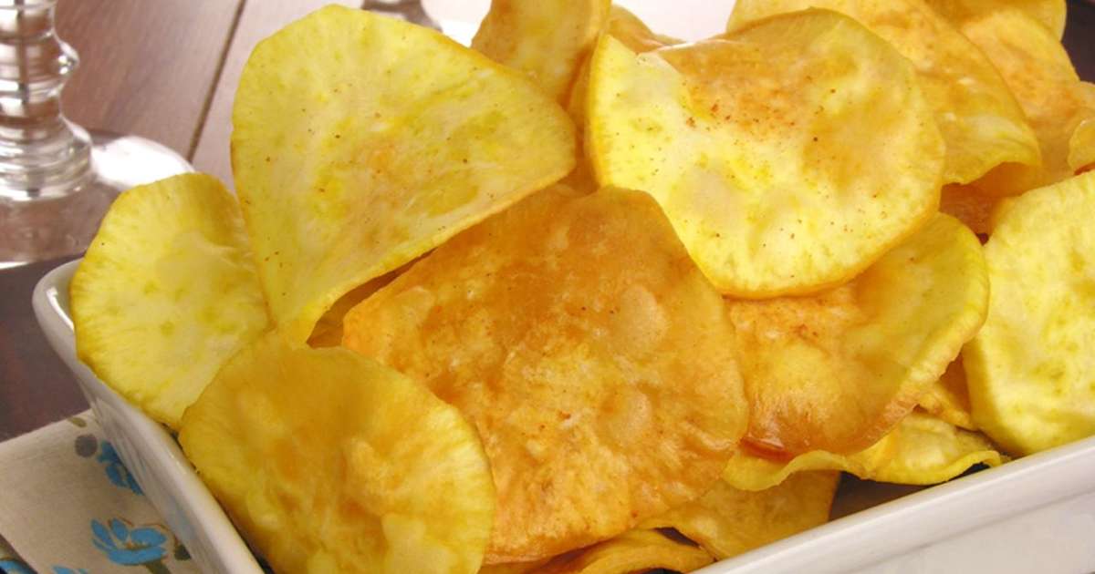 Chips de batata-doce: snack saudável para qualquer hora