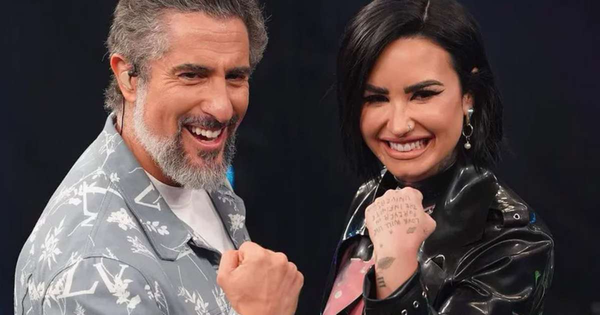 Marcos Mion cumpre na Globo promessa feita a Demi Lovato na Record