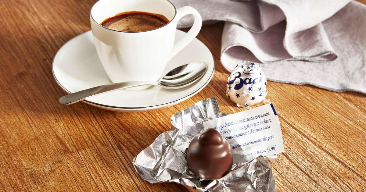Chocolates Baci Perugina ganham versão especial com café