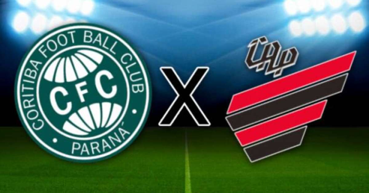 Coritiba x Athletico-PR: onde assistir, horário e escalação das equipes