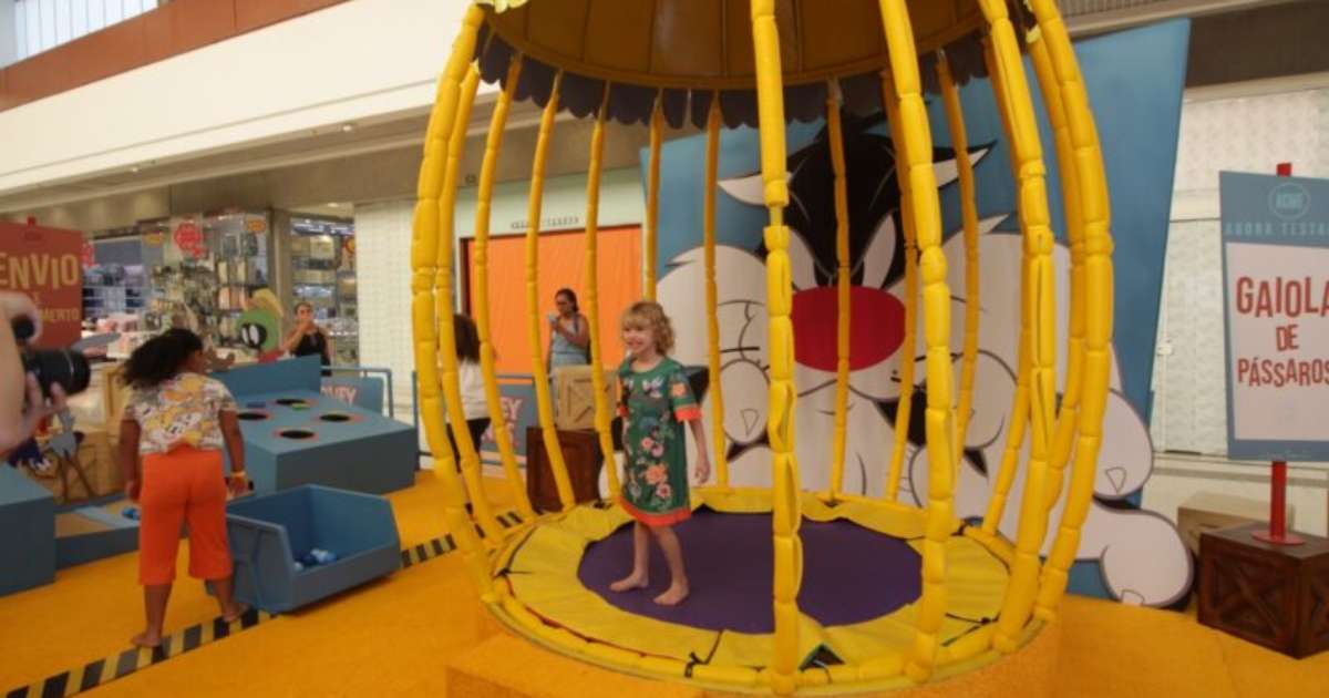 Looney Tunes ACME Factory: evento gratuito tem cama elástica e encontro ...