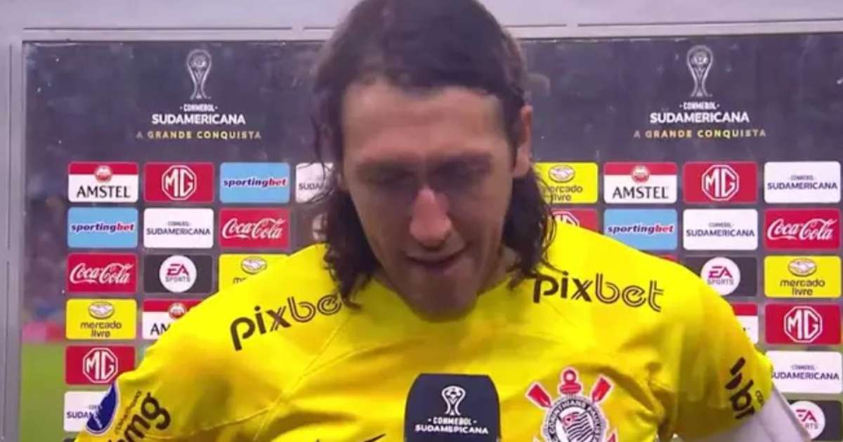 Cássio pede desculpas ao torcedor do Corinthians após eliminação para ...