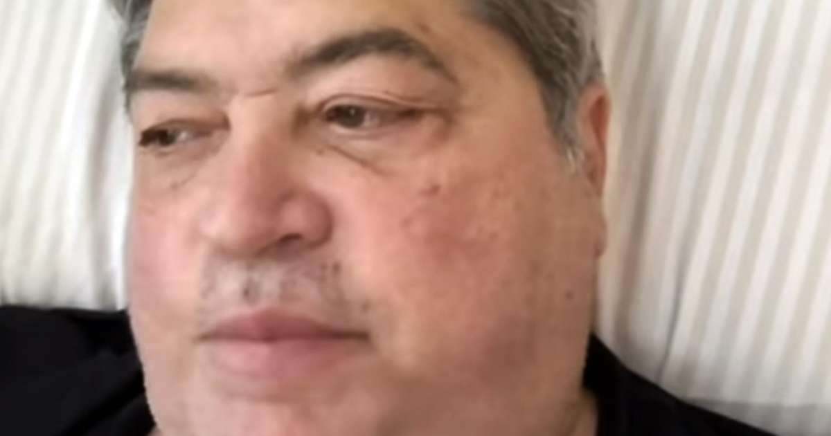 Datena aparece pela primeira vez após cirurgia cardíaca