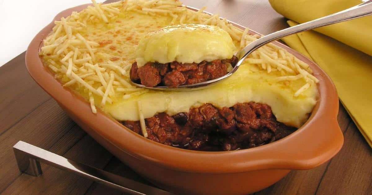 Receita de escondidinho de carne moída para o almoço