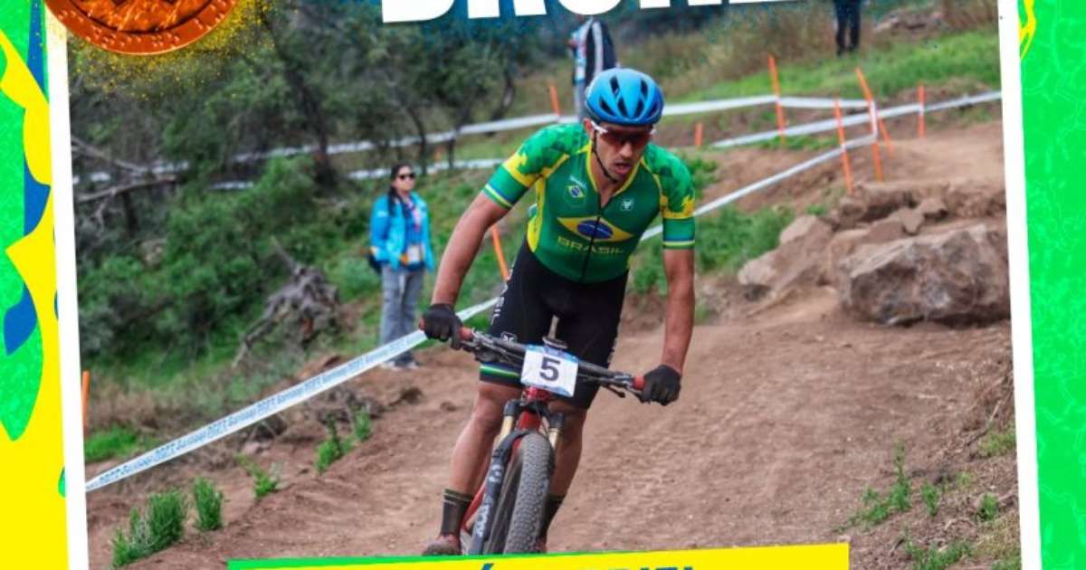 José Gabriel fica com o bronze no mountain bike e conquista a primeira ...