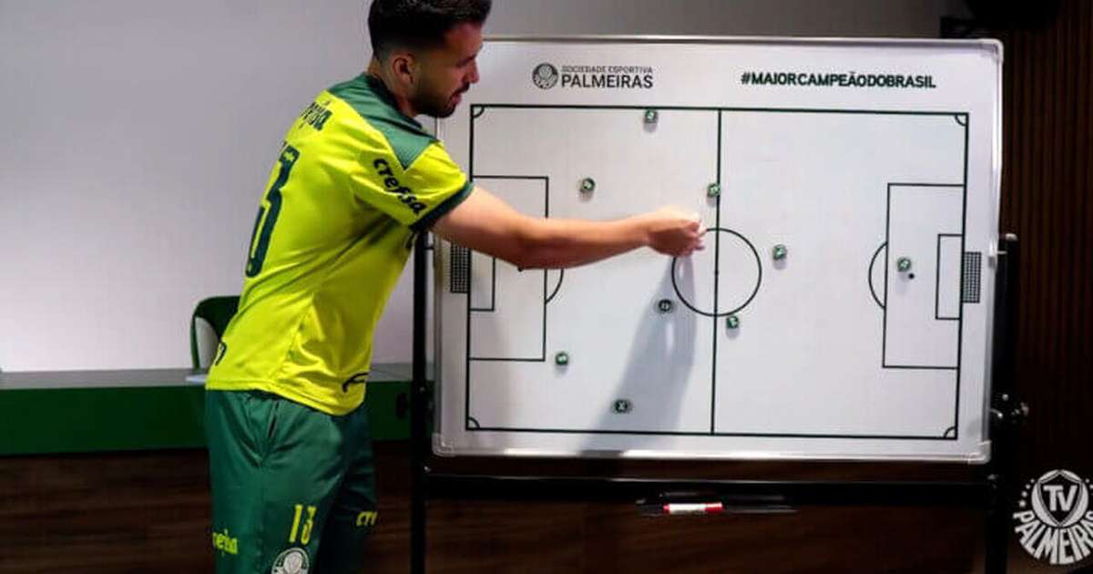 Luan, do Palmeiras, revela inspiração para concluir curso de treinador