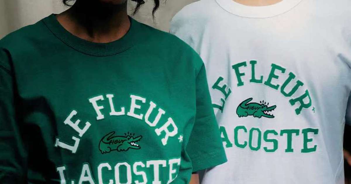 LE FLEUR & LACOSTE: Nova collab está disponível no Brasil