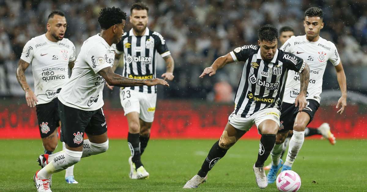 VÍDEO: Melhores momentos: Corinthians 1 x 1 Santos (Brasileirão)