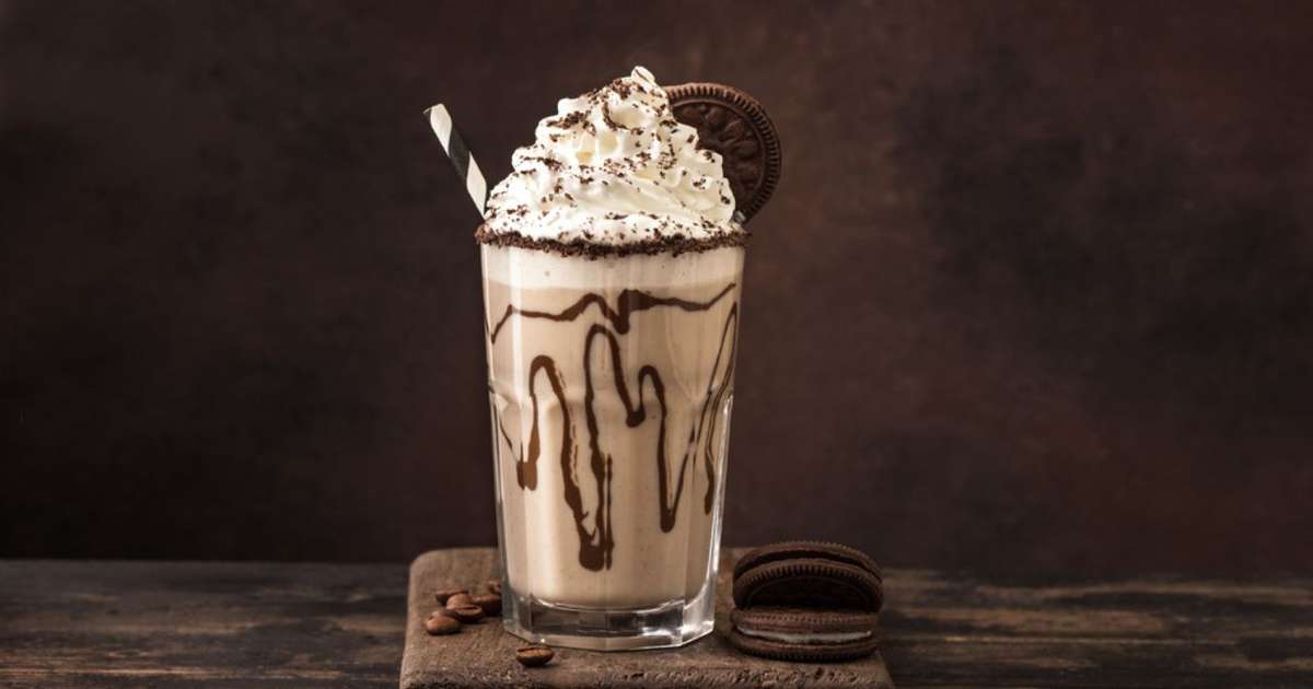 Milk-shake de chocolate crocante: o favorito da criançada
