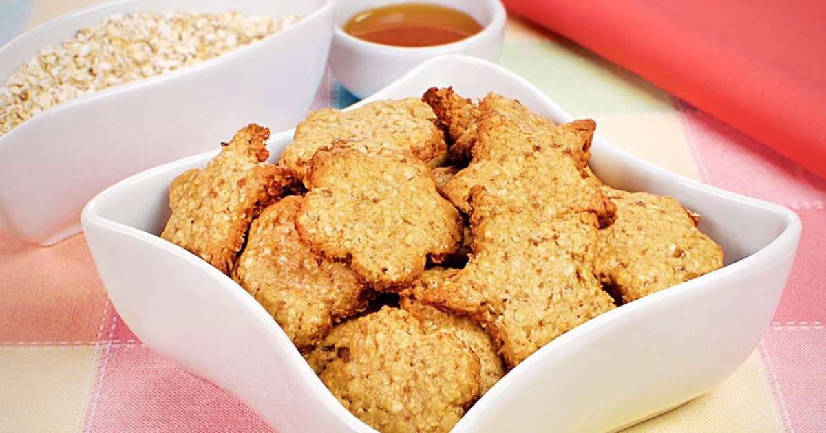 Biscoito de aveia e mel: receita simples e saudável