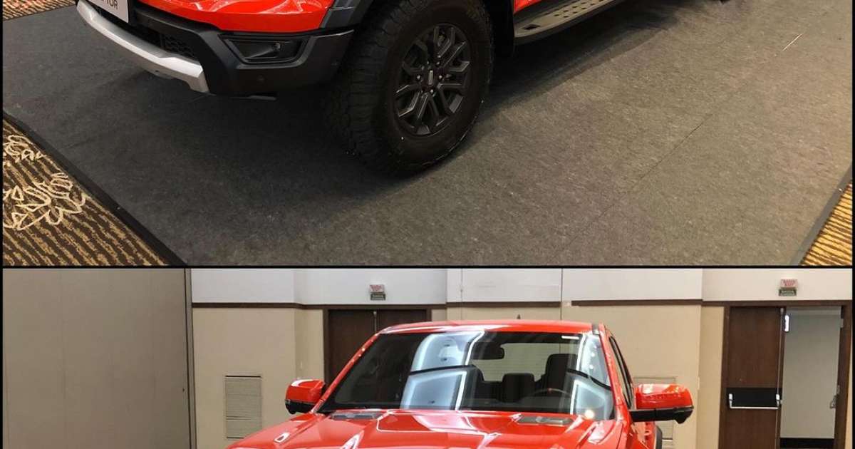 Ranger Raptor de 397 cv, feita na Tailândia, é flagrada no Brasil