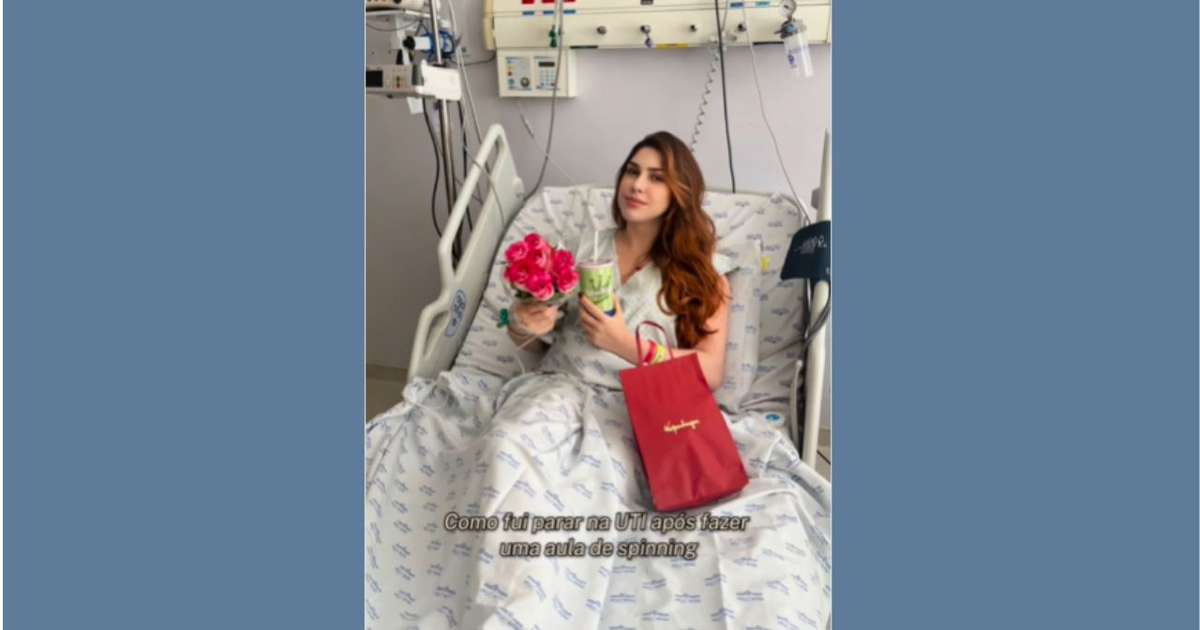 Entenda o caso da influenciadora que fez aula de spinning, ficou com a urina preta e foi para a UTI