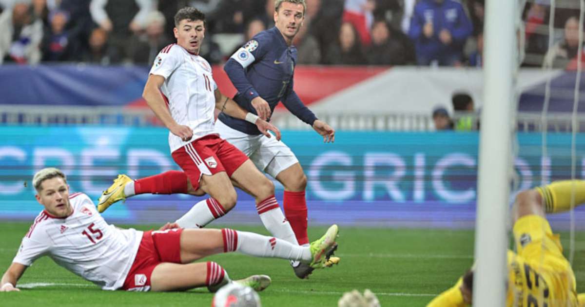 França consegue a maior goleada de sua história: 14 a 0 em Gibraltar
