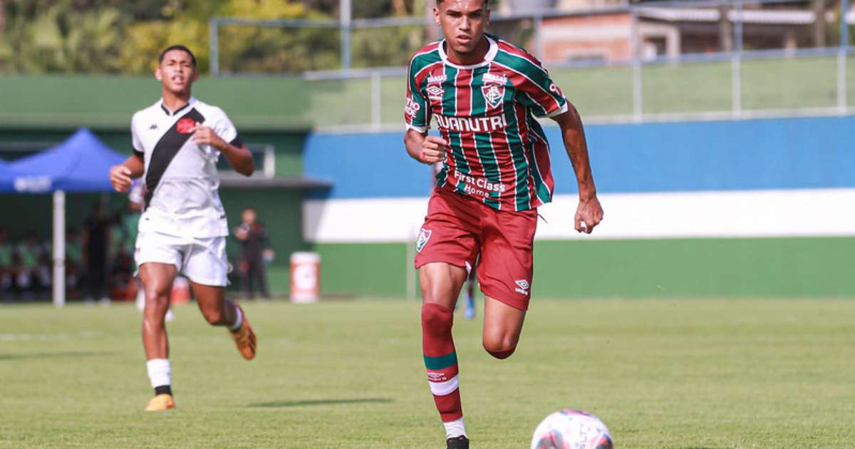 Fluminense vence Vasco e abre boa vantagem na final do Carioca Sub-17