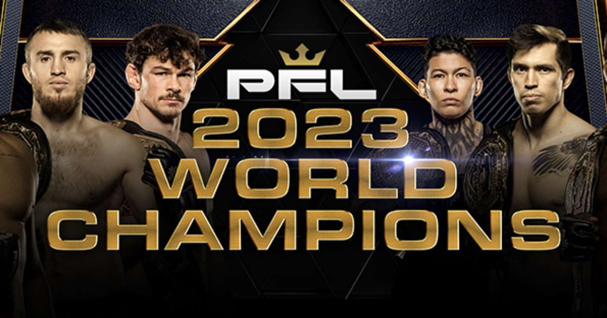 PFL: Brasil conquista dois títulos nas finais de 2023; saiba mais