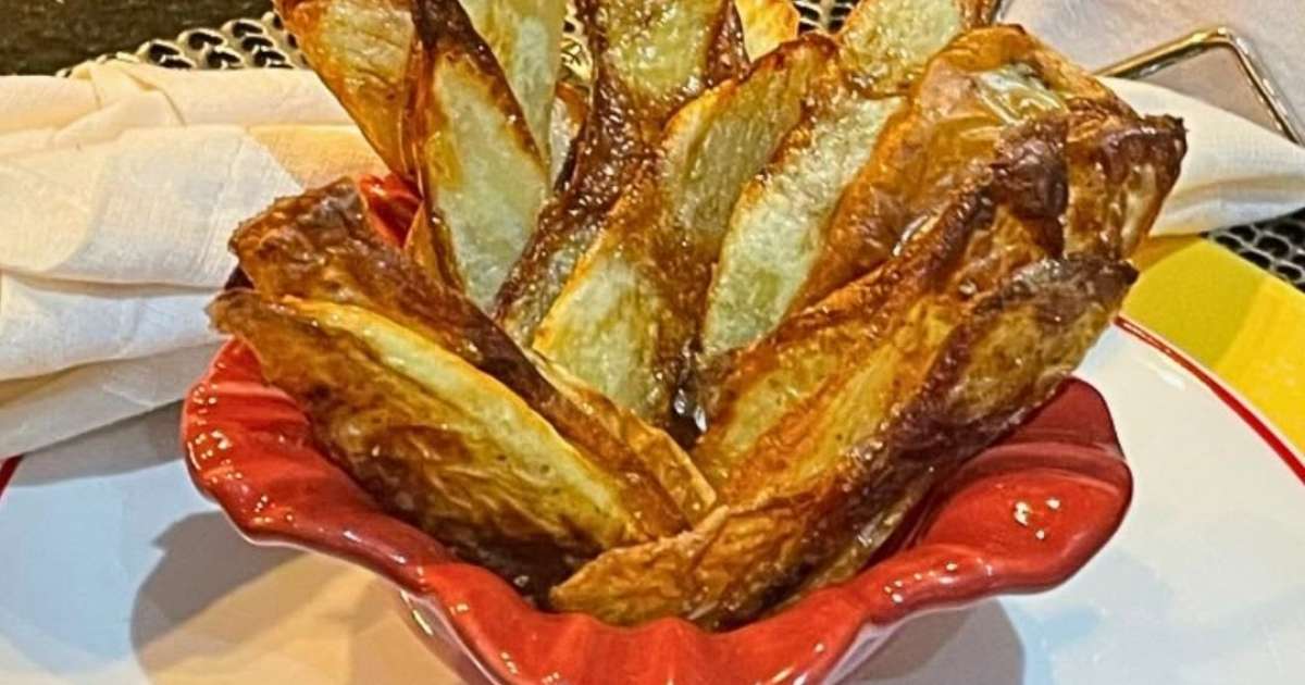 Casca de batata assada: crocante, econômica e saudável, veja