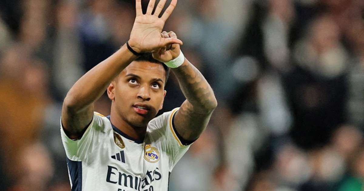 Rodrygo marca na vitória do Real Madrid, líder do Espanhol