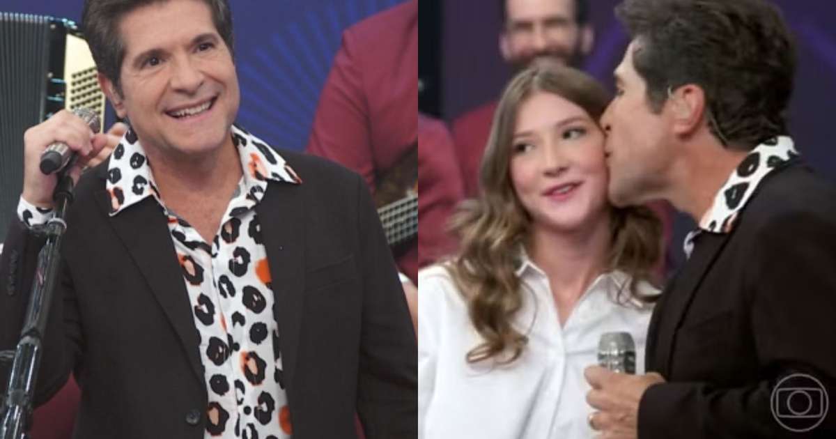 Daniel canta com a filha no 'Altas Horas' e talento impressiona: 'Tem ...