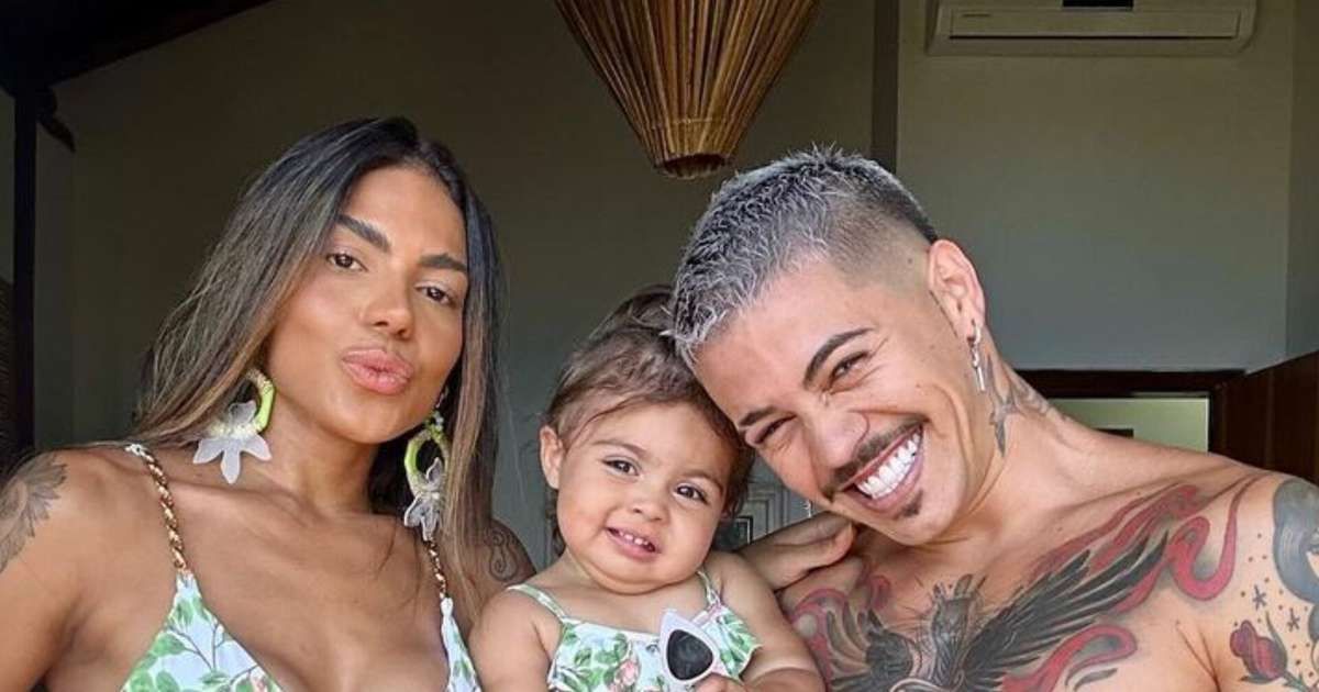 Tays Reis encanta ao mostrar fotos fofíssimas com Biel e a filha, Pietra