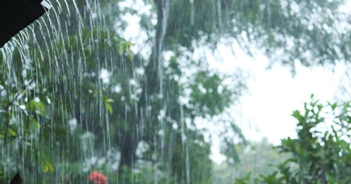 Chuva forte sobre o Sudeste, Centro-Oeste e Norte do Brasil