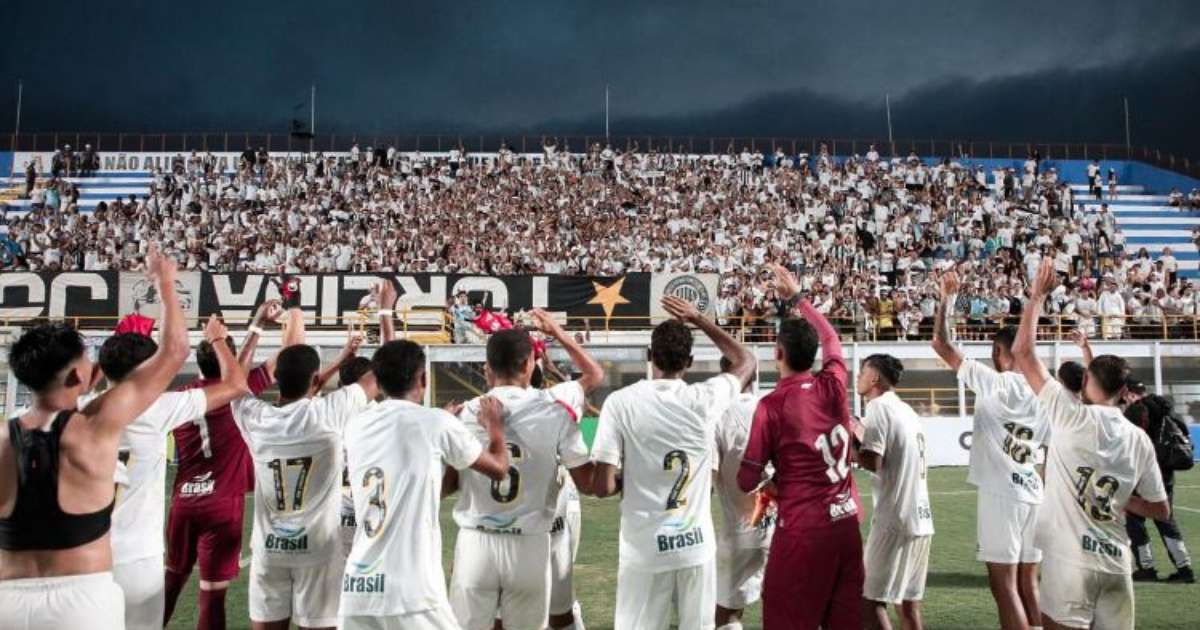 Santos aplica a 2º maior goleada desta Copa São Paulo