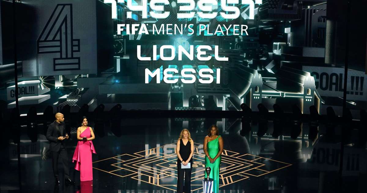 Messi melhor jogador, brasileiros premiados e homenagem a Marta: veja ...