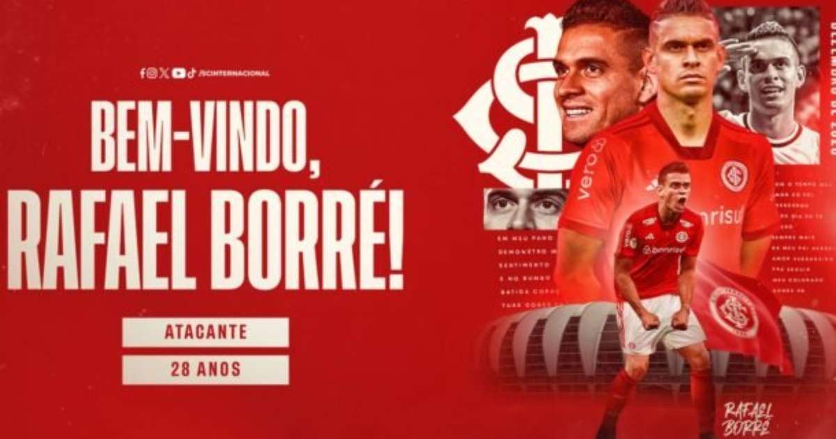 Internacional anuncia a contratação de Borré