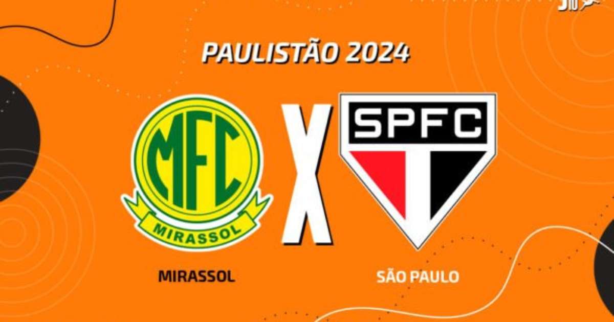 Mirassol x São Paulo: onde assistir, escalações e arbitragem