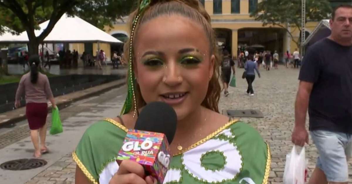 Repórter de carnaval da Globo tenta arrumar namorado ao vivo: 'Quem ...
