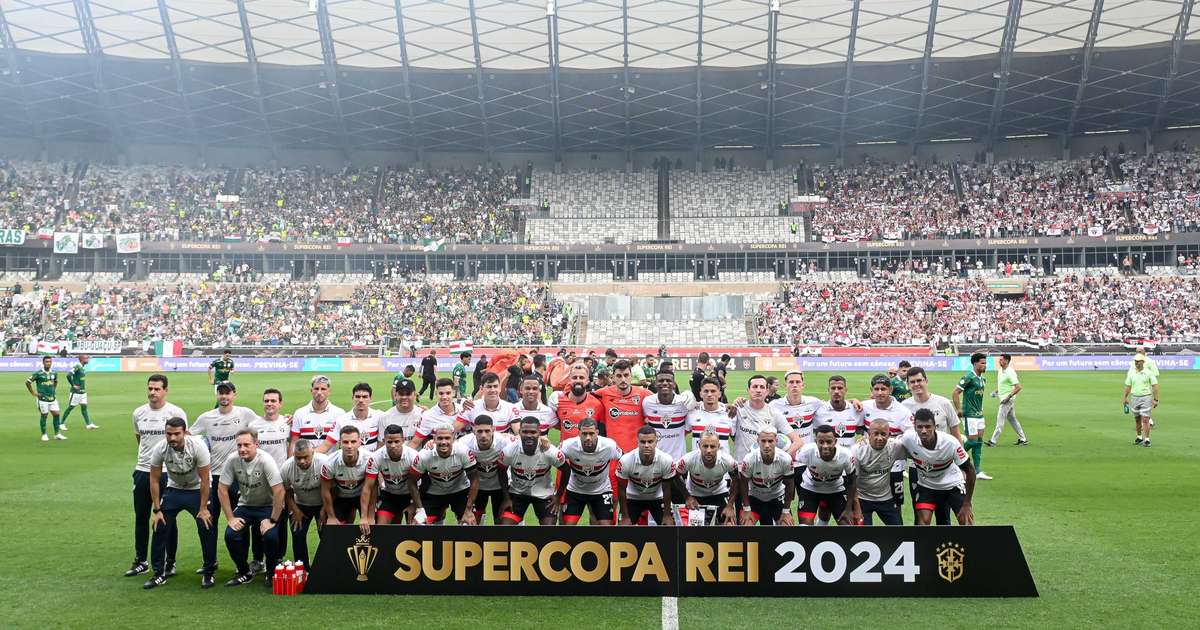 São Paulo ganha bolada após título da Supercopa do Brasil contra o Palmeiras