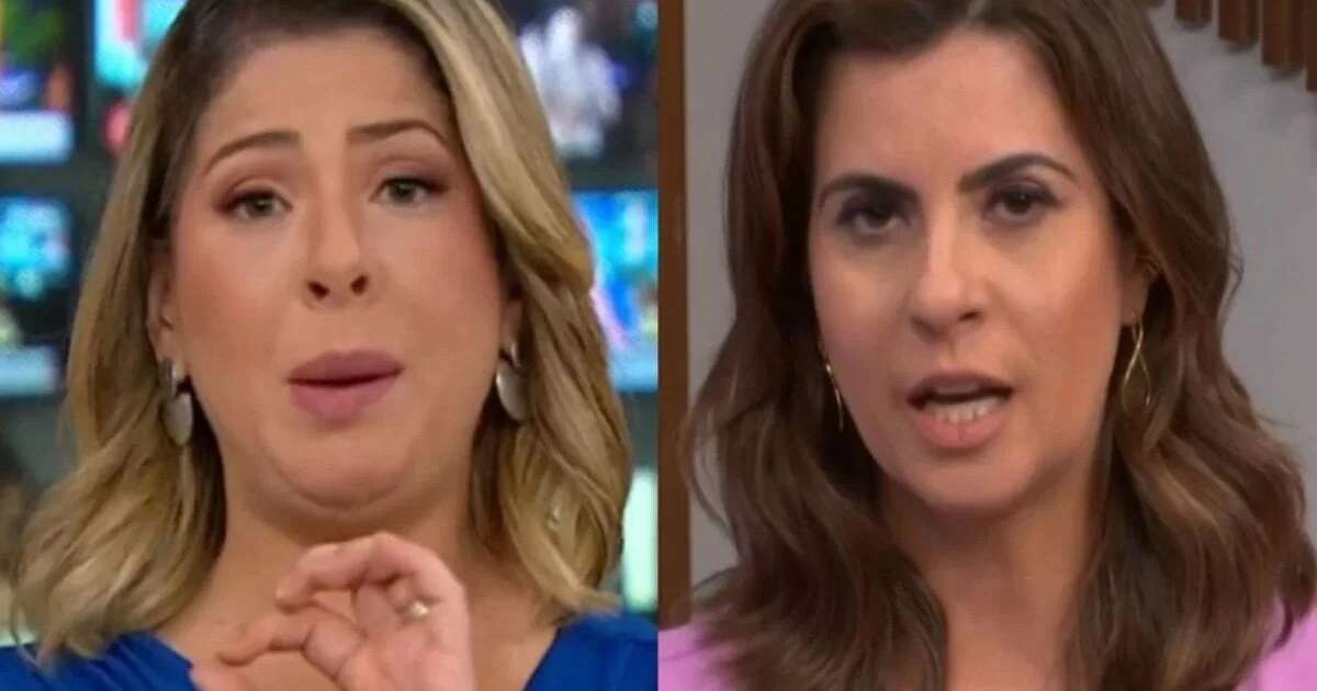 Ao vivo, Daniela Lima e Camila Bomfim trocam farpas na GloboNews