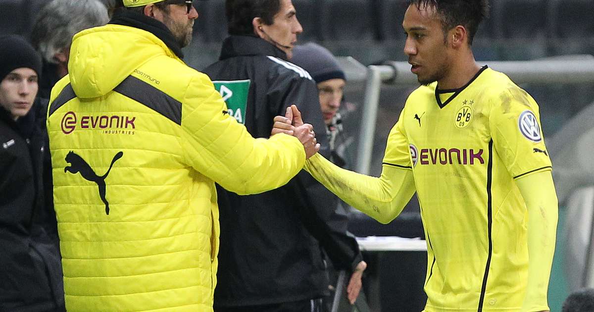Aubameyang aponta o Barcelona como bom destino para Jürgen Klopp