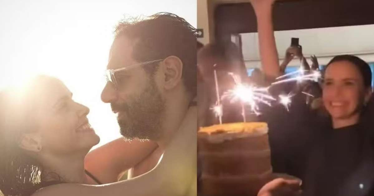 Débora Falabella Ganha Festão Luxuoso De Aniversário E Declaração Do Marido