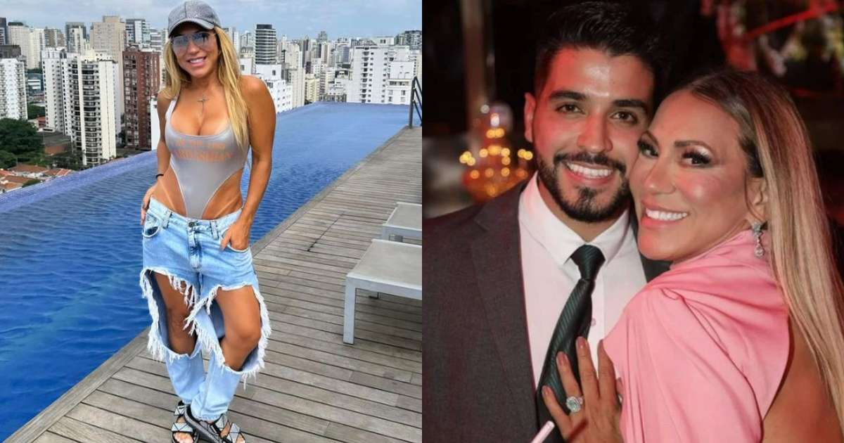 Ex-mulher de Hulk é pedida em casamento pelo namorado de 26 anos pelo Instagram
