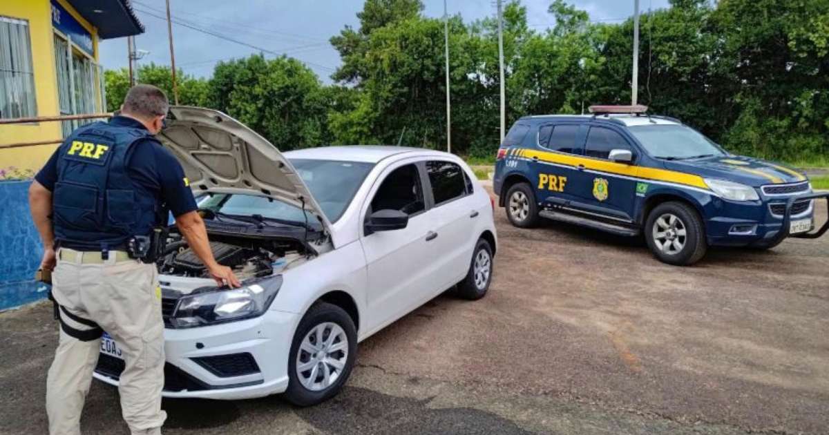 Veículo utilizado em aplicativo é recuperado pela PRF em abordagem na ...