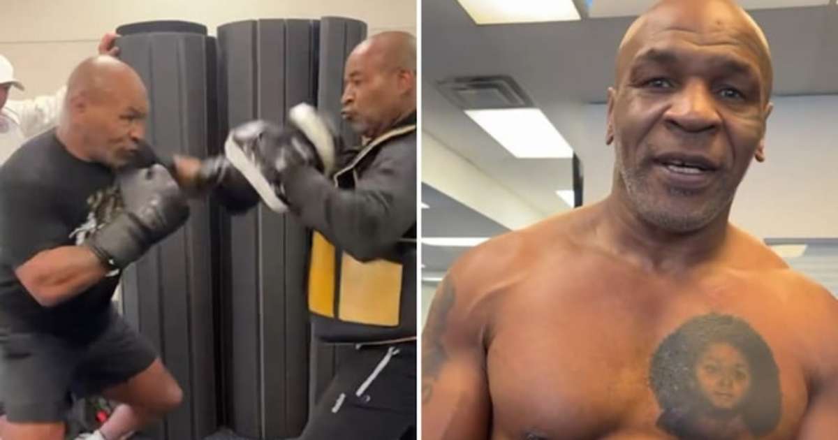 Boxe: Mike Tyson mostra treino para enfrentar o youtuber Jake Paul; veja vídeo