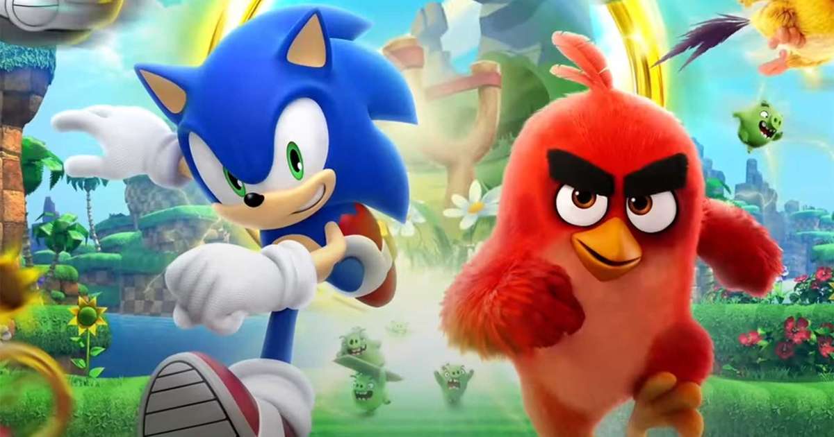 Sonic e Angry Birds terão evento crossover