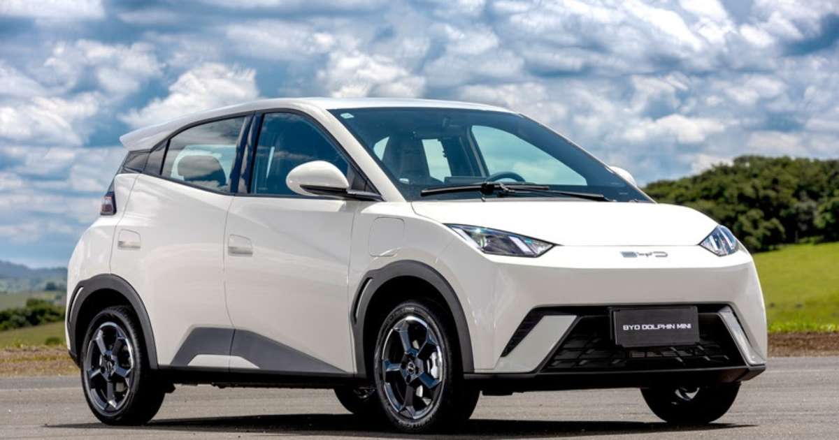 BYD oferece Dolphin Mini para PCD por menos de R$ 100 mil