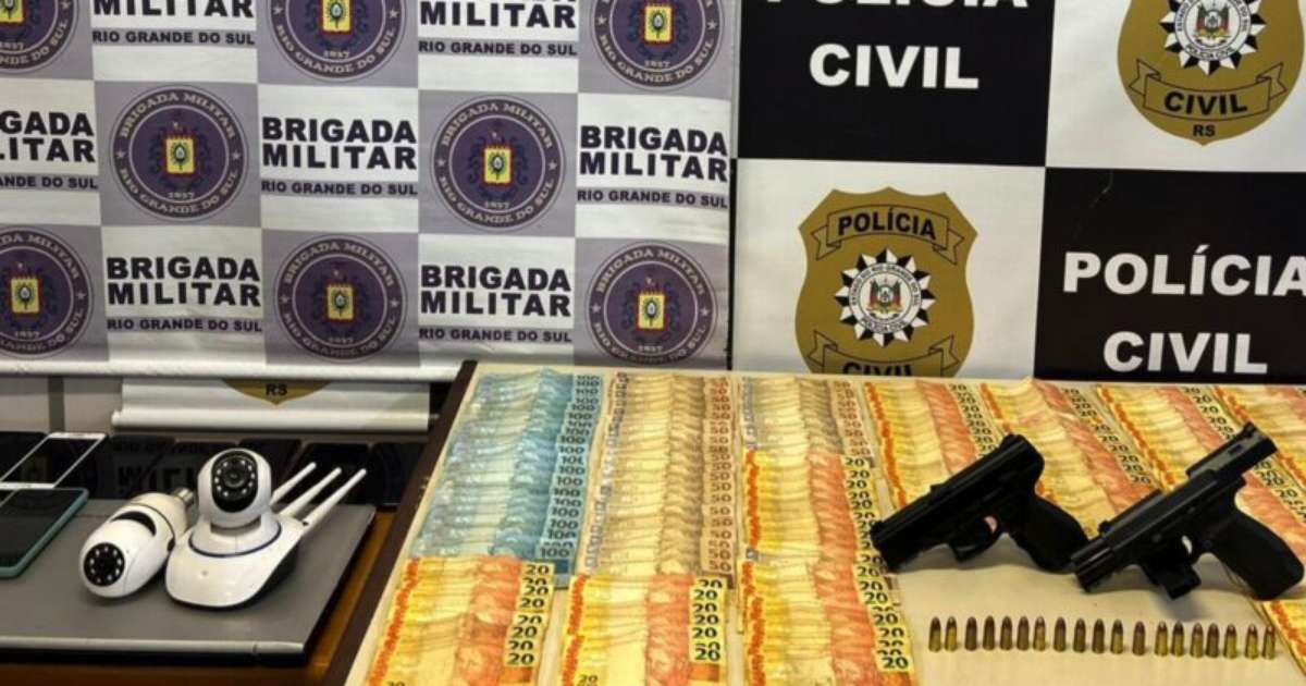 Brigada Militar E Polícia Civil Realizam Prisão De Dupla Por Porte