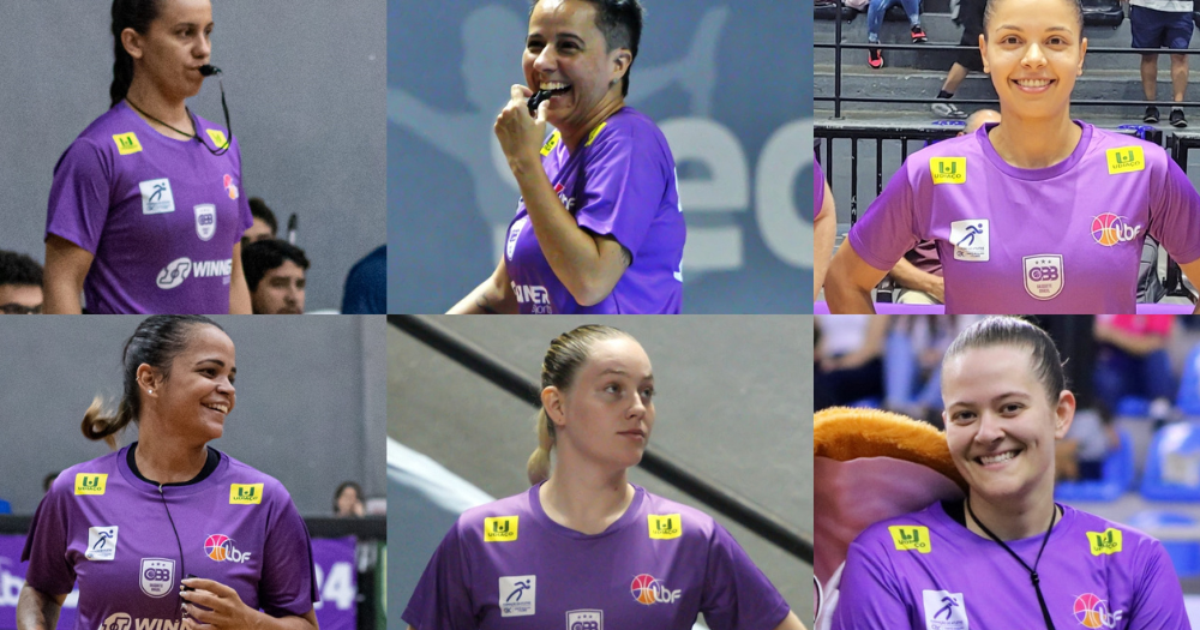 LBF 2024 tem recorde de mulheres no quadro de arbitragem