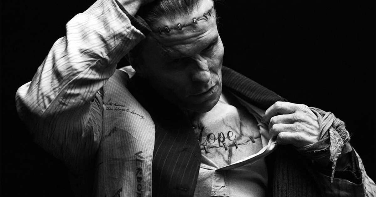 Cristian Bale é o monstro de Frankenstein na primeira foto de novo filme