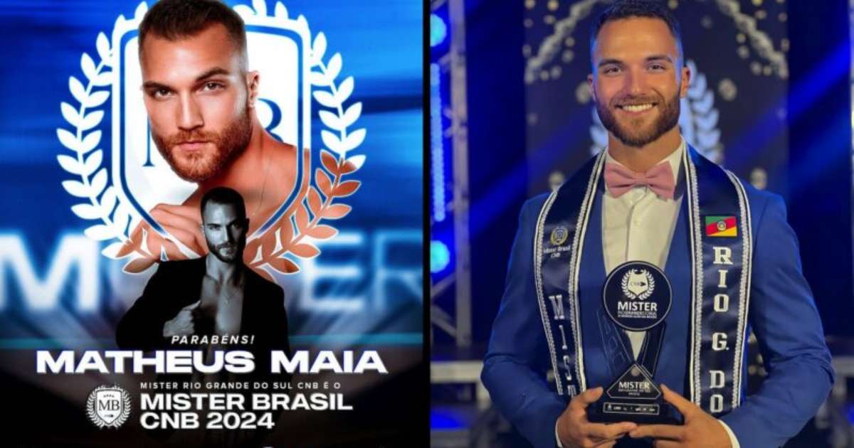 Homem mais bonito do Brasil é gaúcho e de Porto Alegre