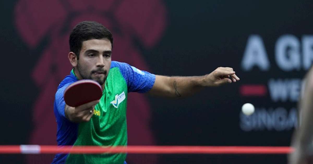 Teodoro estreia com vitória nas duplas mistas de Düsseldorf