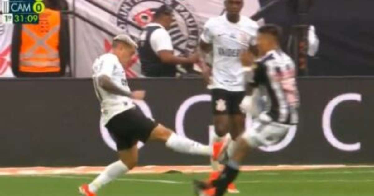 Atlético-MG reclama nas redes sociais após dura entrada de Fagner em ...