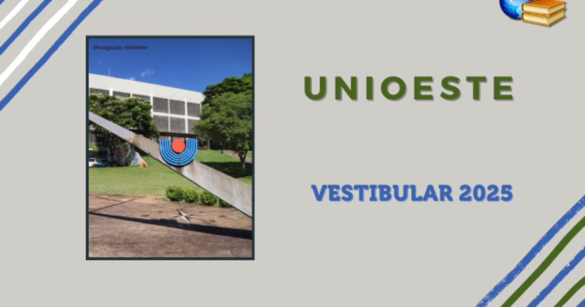 Unioeste (PR): datas do Vestibular 2025 são publicadas