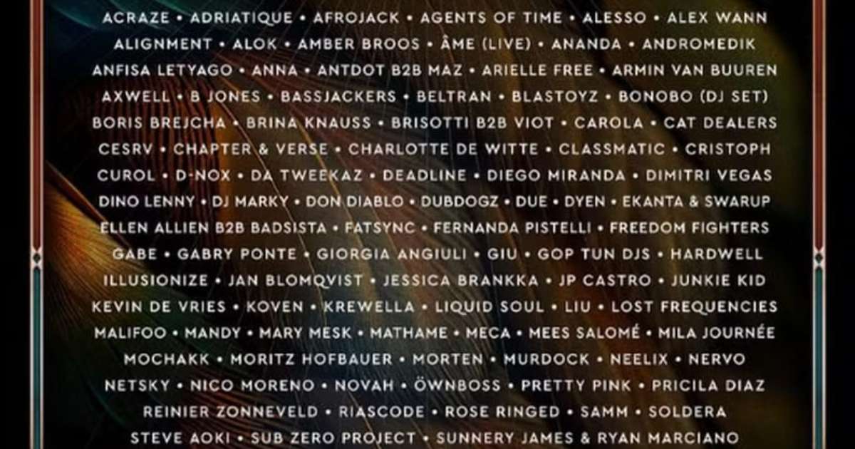 Tomorrowland Brasil: saiba o line-up completo do festival
