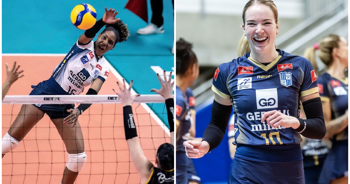 Jenna Gray e Peña, do Gerdau Minas, mostram confiança para a final da ...