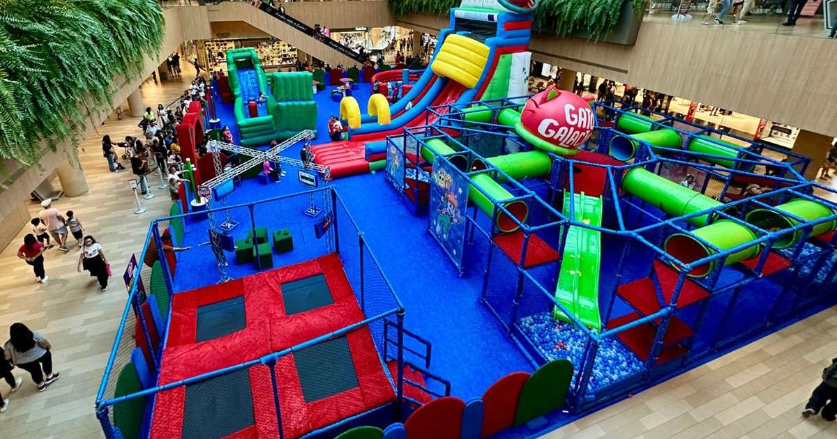 Shopping de Curitiba recebe Mega Parque do Gato Galáctico, adorado pela ...
