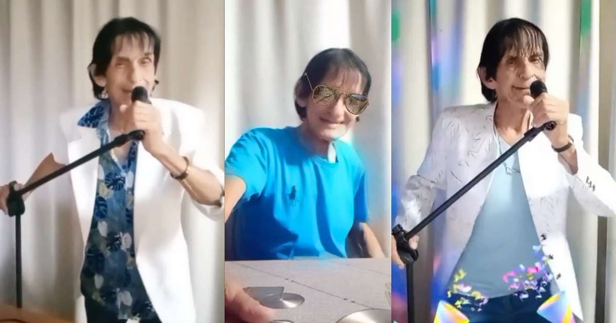Sósia homenageia Roberto Carlos por aniversário e ganha fama com shows